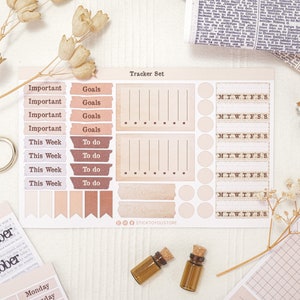 Vintage Journal Stickers Kit for Beginners, Journal Lover Gift Set ...