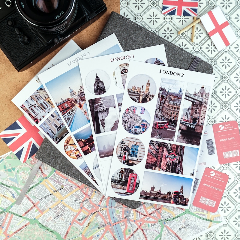 London Stickers - Etsy