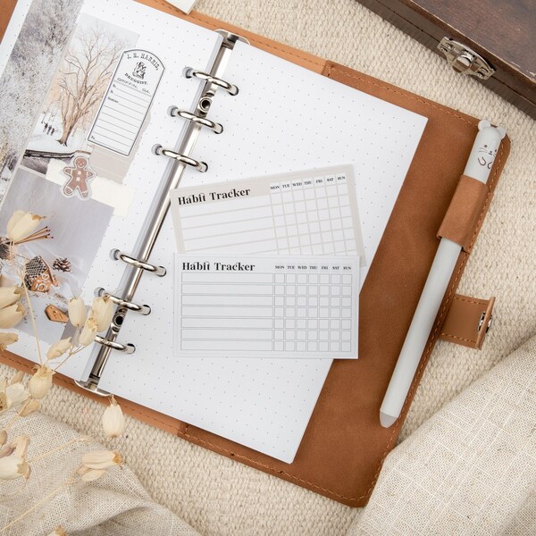 Habit Tracker Stickers - Etsy