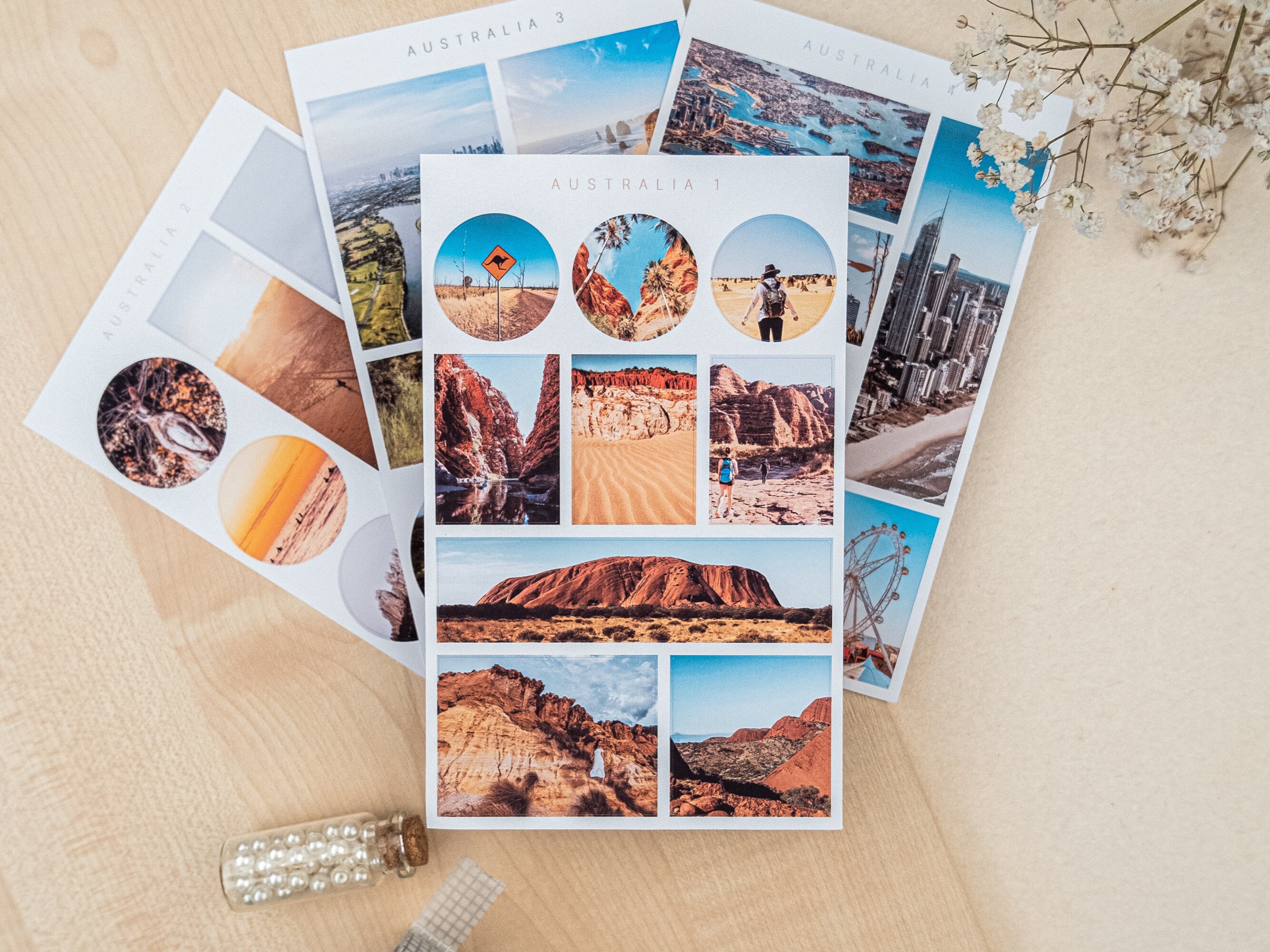 Australia Themed Stickers Travel Journal Stickers - Etsy