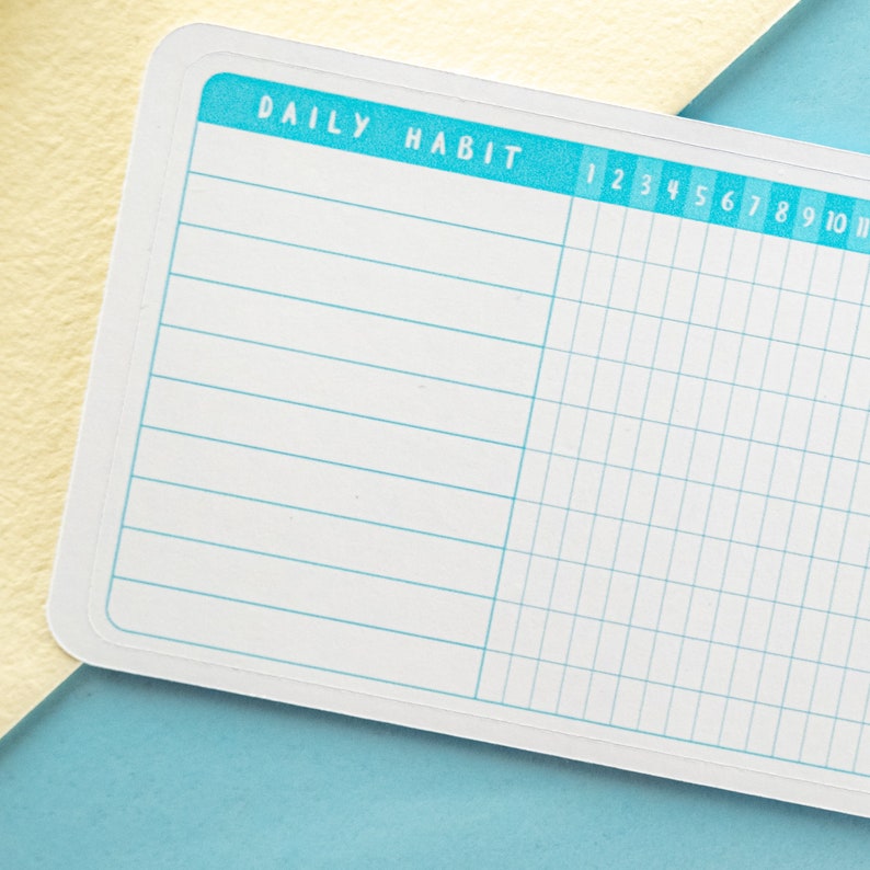 Daily Habit Tracker Routine Tracking Habits Bullet Journal | Etsy