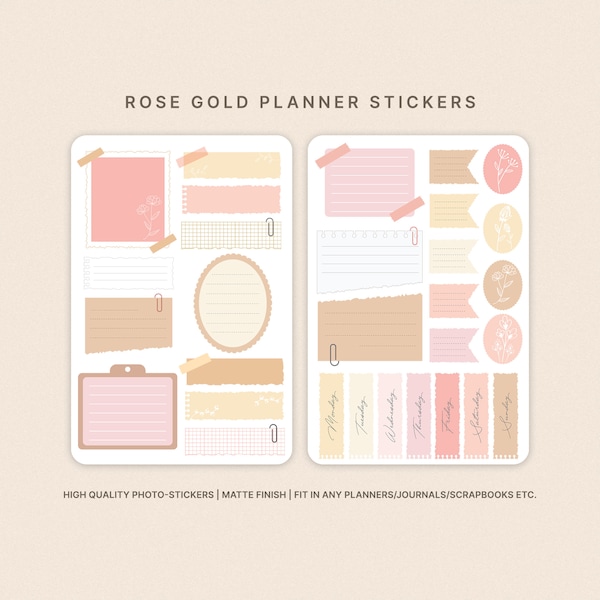 Student Planner Stickers - Etsy