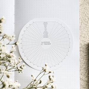 Period Tracker Sticker to Track and Color Your Period Cycle Length ...