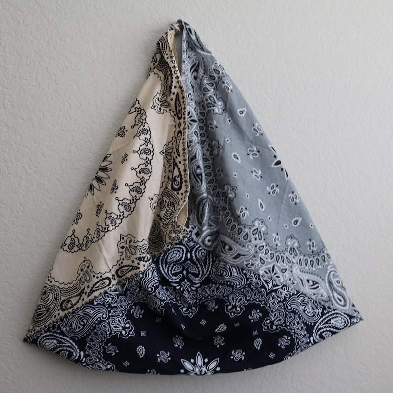Paisley Bandana Print Bag - Etsy