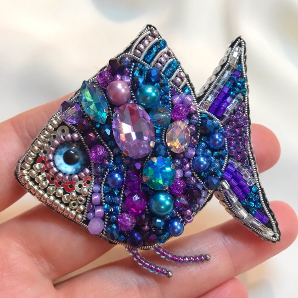 Koi Fish Brooch - Etsy