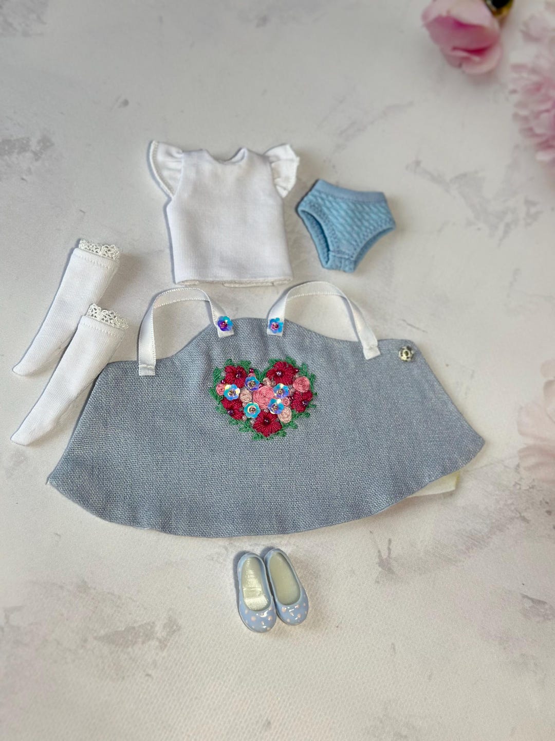 Set Blythe Outfit, Clothes for Blythe, Blythe Doll, Set Clothes for ...