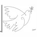 Dove of Peace Picasso Reproduction Drawing Classic Fine Art | Etsy