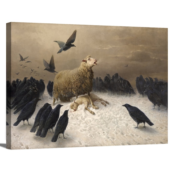 Anguish by August Friedrich Schenck Fine Art Poster Print - Etsy