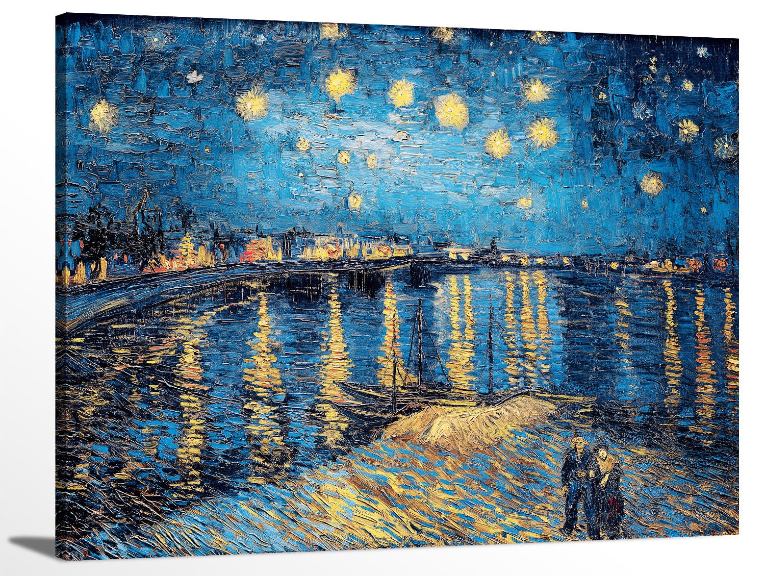 Starry Night Over the Rhone by Vincent Van Gogh Famous Oil - Etsy