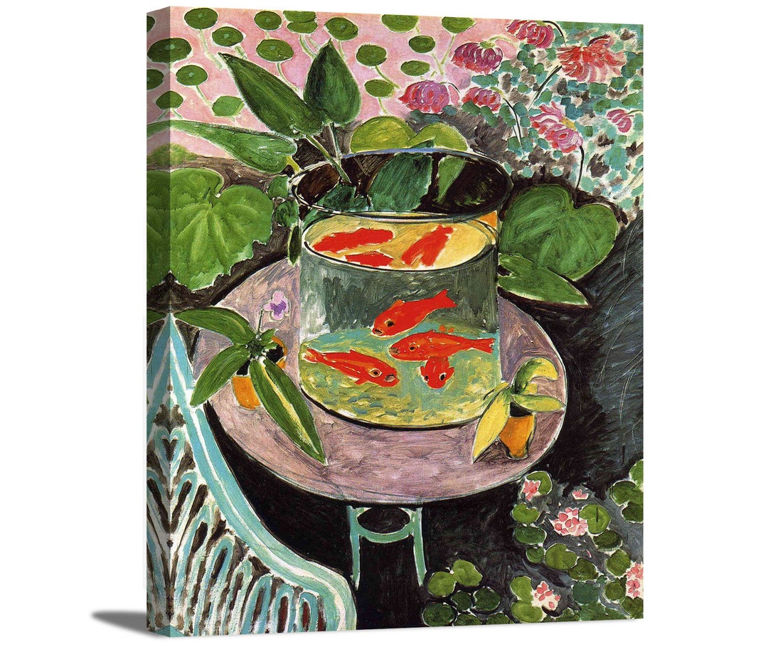 The Goldfish by Henri Matisse Classic Fine Art Painting Art Print ...
