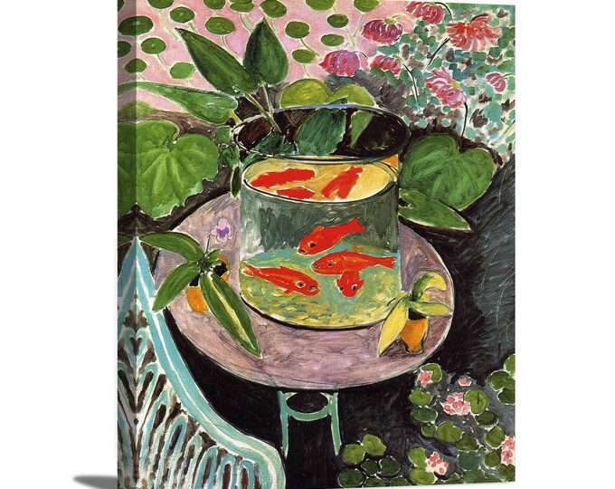 The Goldfish by Henri Matisse Classic Fine Art Painting Art Print ...