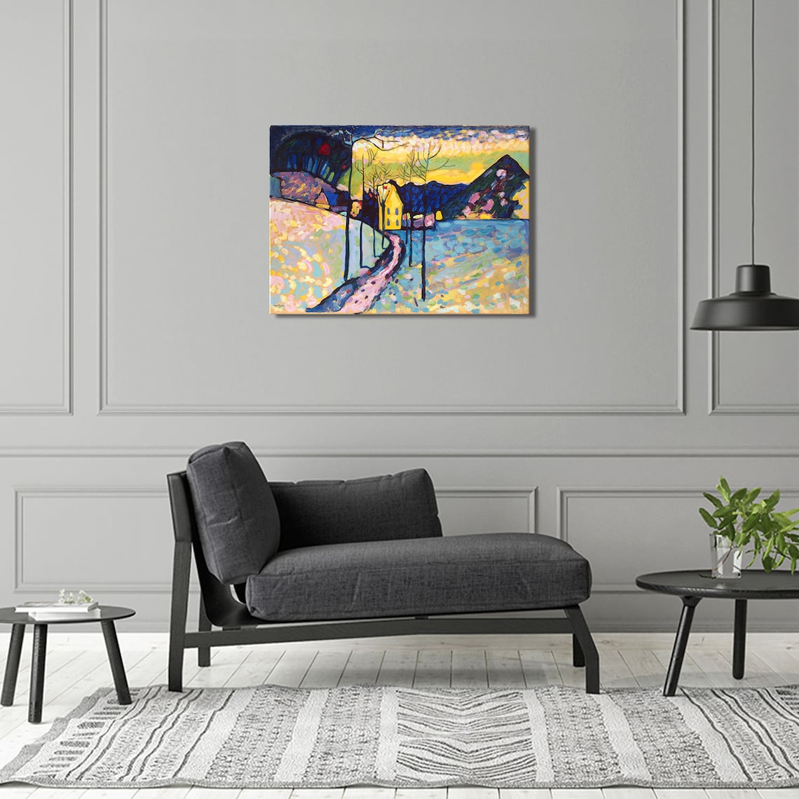 Winter Landscape by Wassily Kandinsky Fine Art Abstract - Etsy