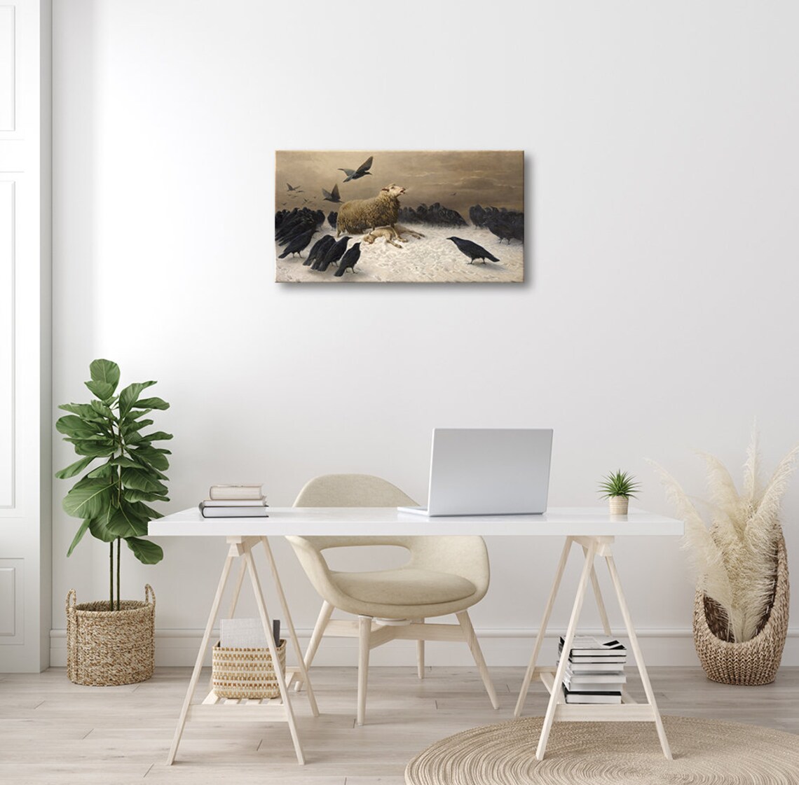 Anguish by August Friedrich Schenck Fine Art Poster Print | Etsy