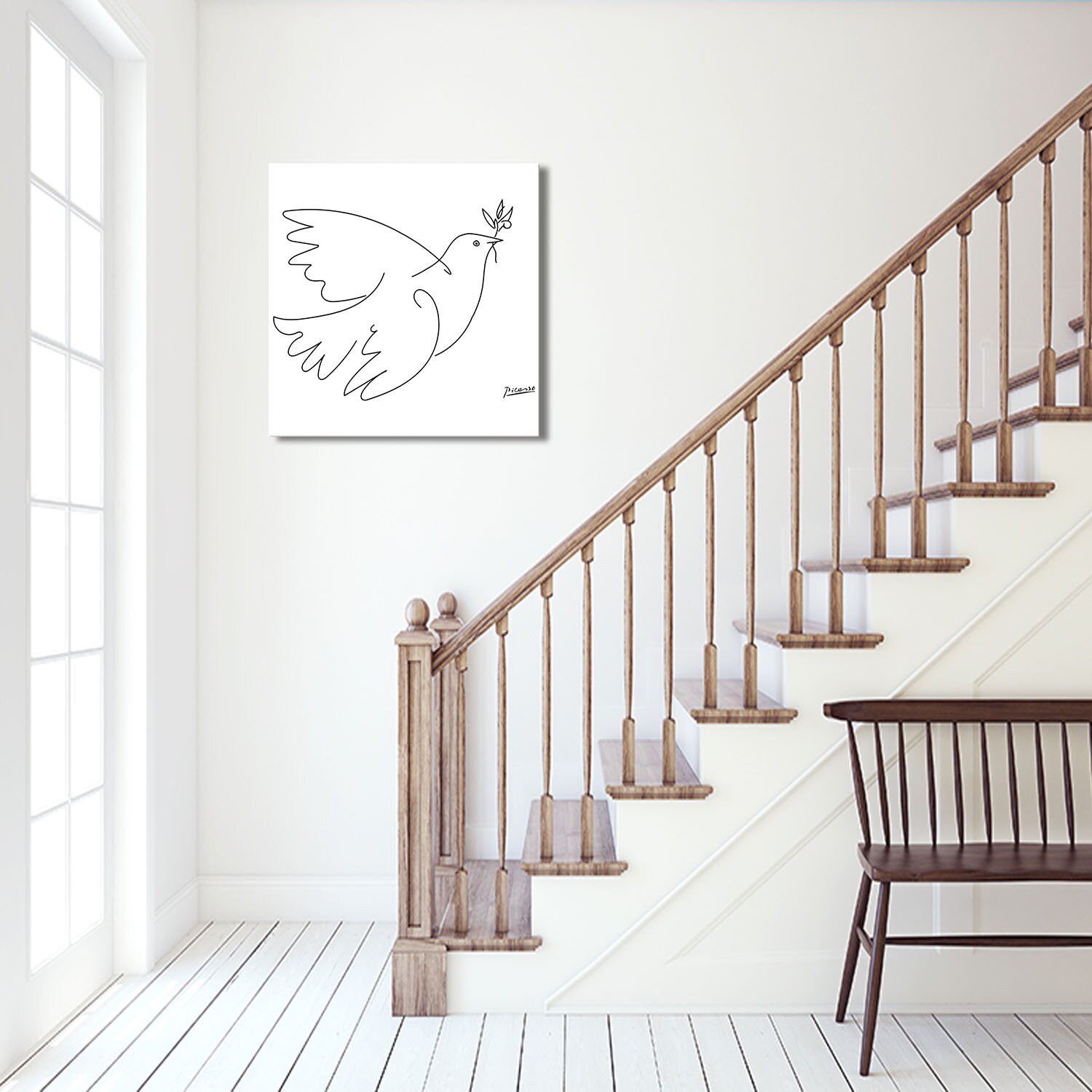 Dove of Peace Picasso Reproduction Drawing Classic Fine Art | Etsy