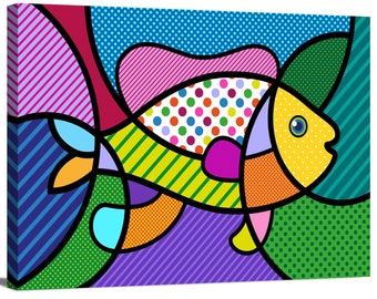 Fish Pop Art - Etsy