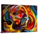 Butterfly With Human Heads Illustration Abstract Oil Painting Modern ...