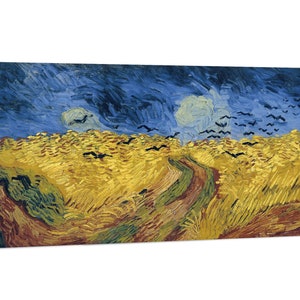 Wheatfield With Crows by Vincent Van Gogh Famous Artwork Gallery ...