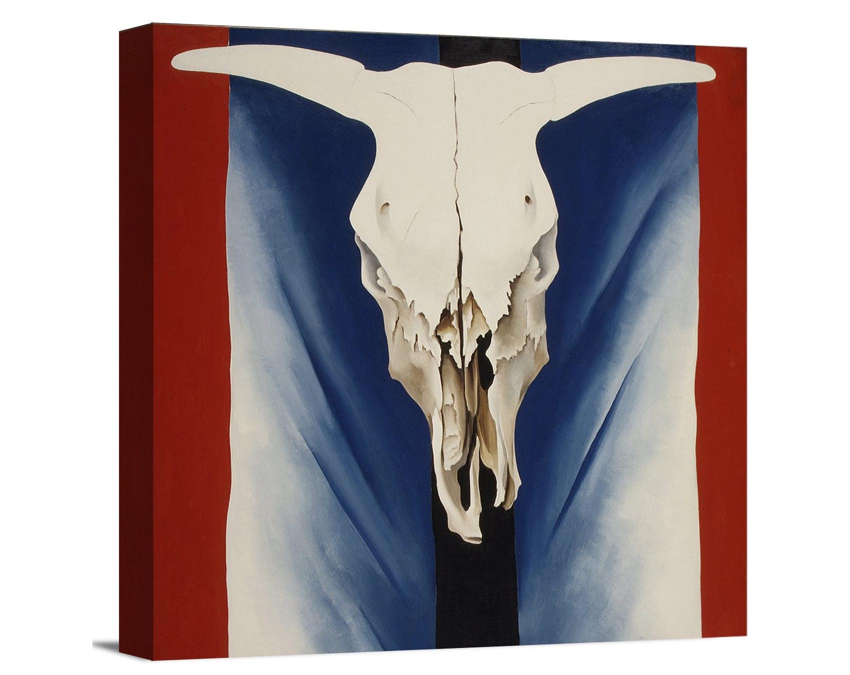 Cow's Skull: Red White and Blue by Georgia O'keeffe - Etsy