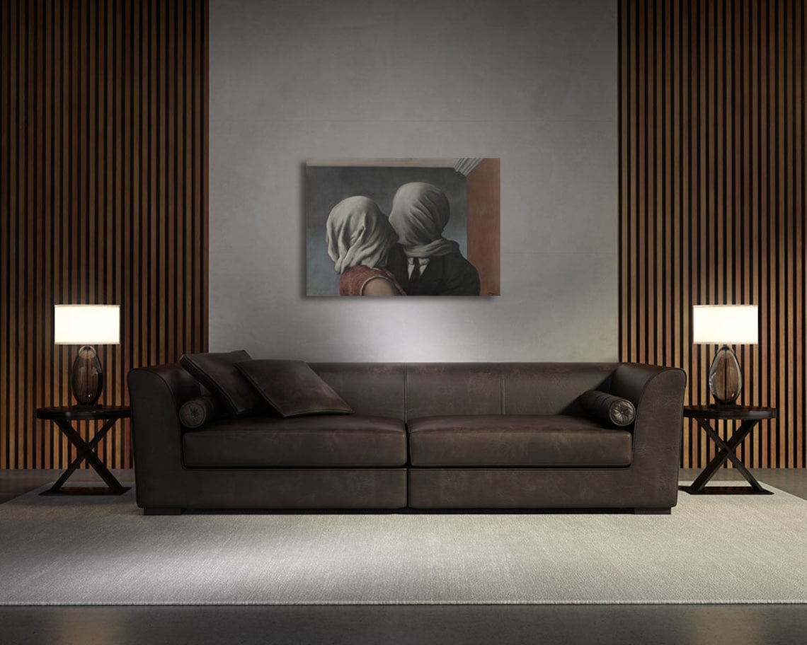 The Lovers II 1928 by Rene Magritte Famous Art Print Painting - Etsy