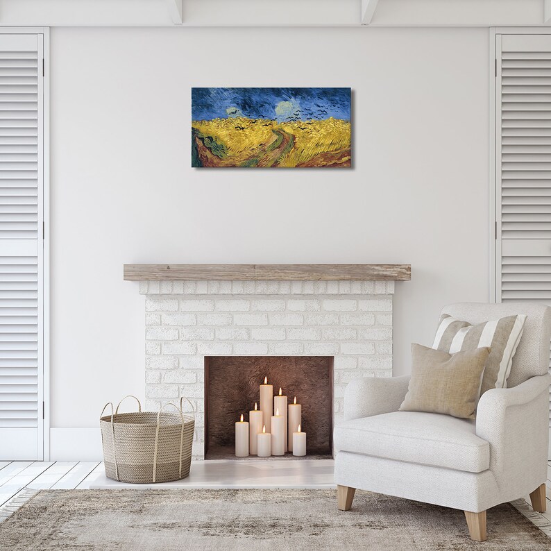 Wheatfield With Crows by Vincent Van Gogh Famous Artwork | Etsy