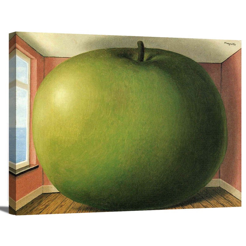 The Listening Room by Rene Magritte Fine Art Poster Print Artwork ...