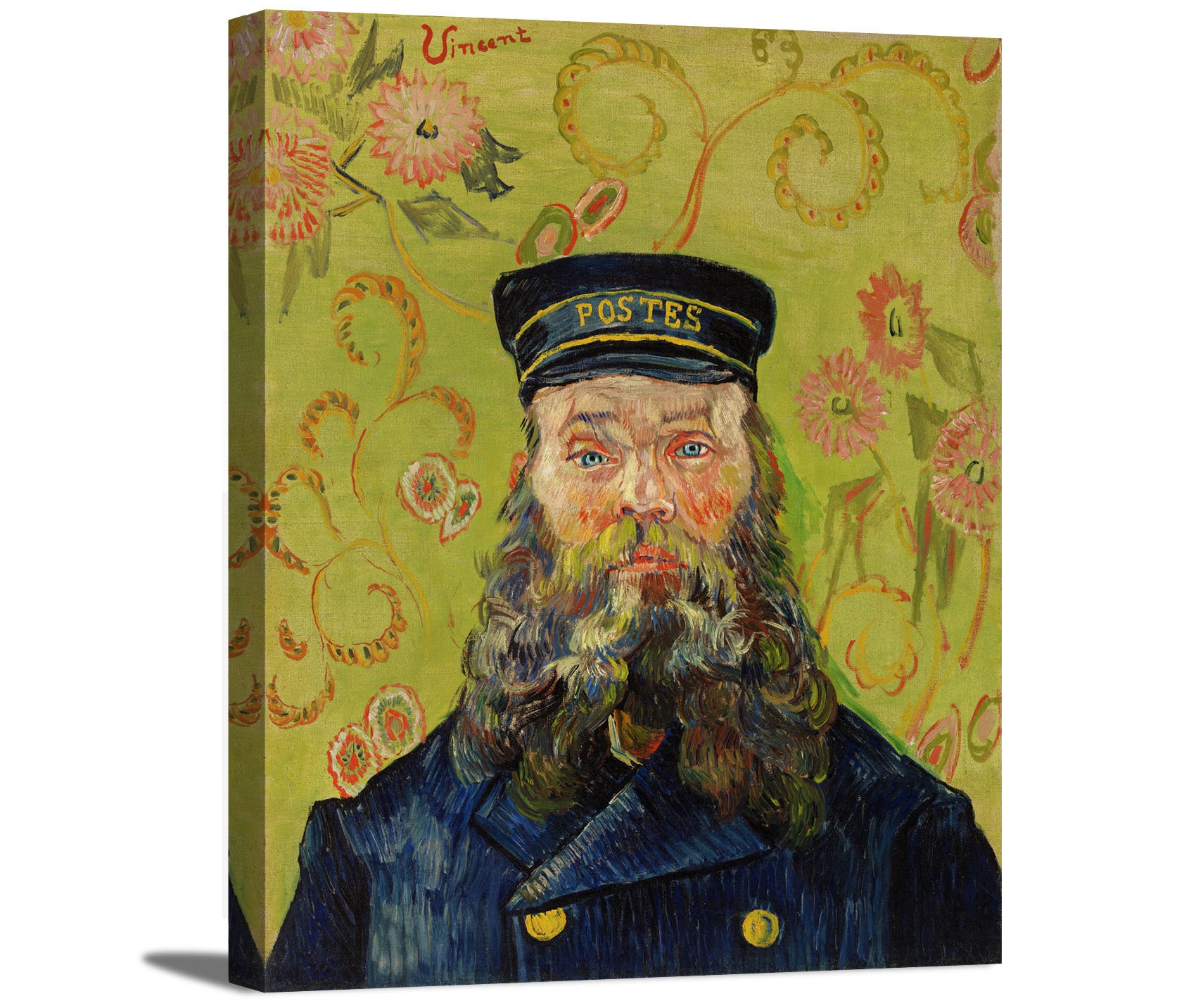 The Postman by Vincent Van Gogh Classic Fine Art Print Gallery | Etsy