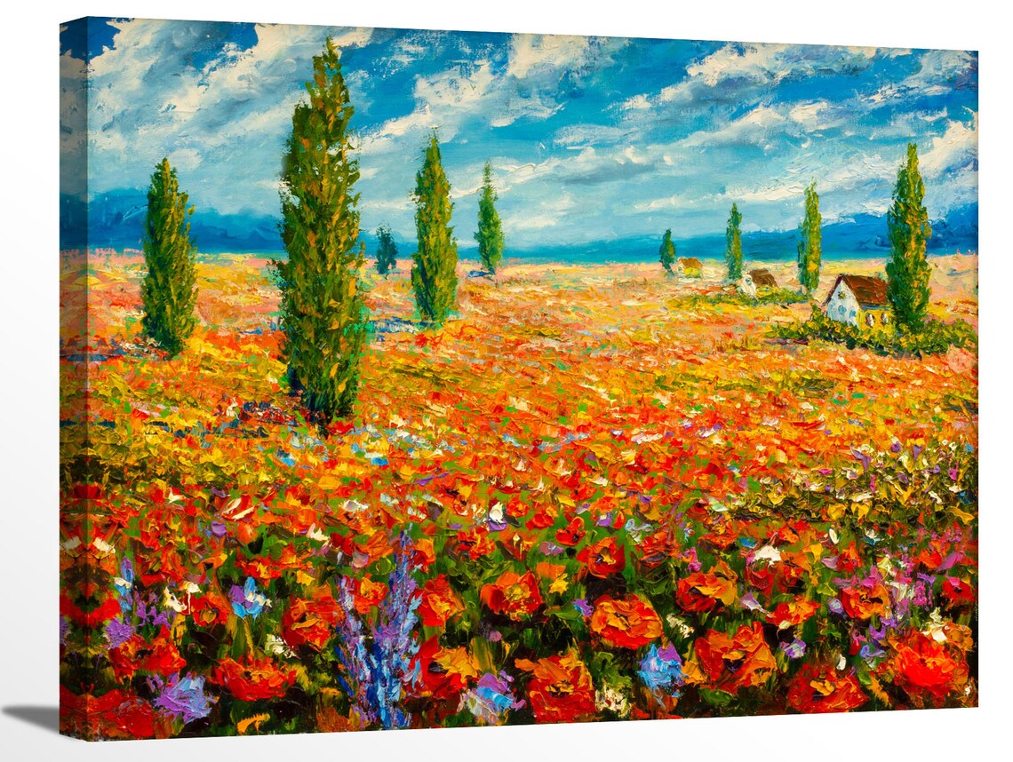 Flowers Paintings Monet Claude Impressionism Paint Flower | Etsy