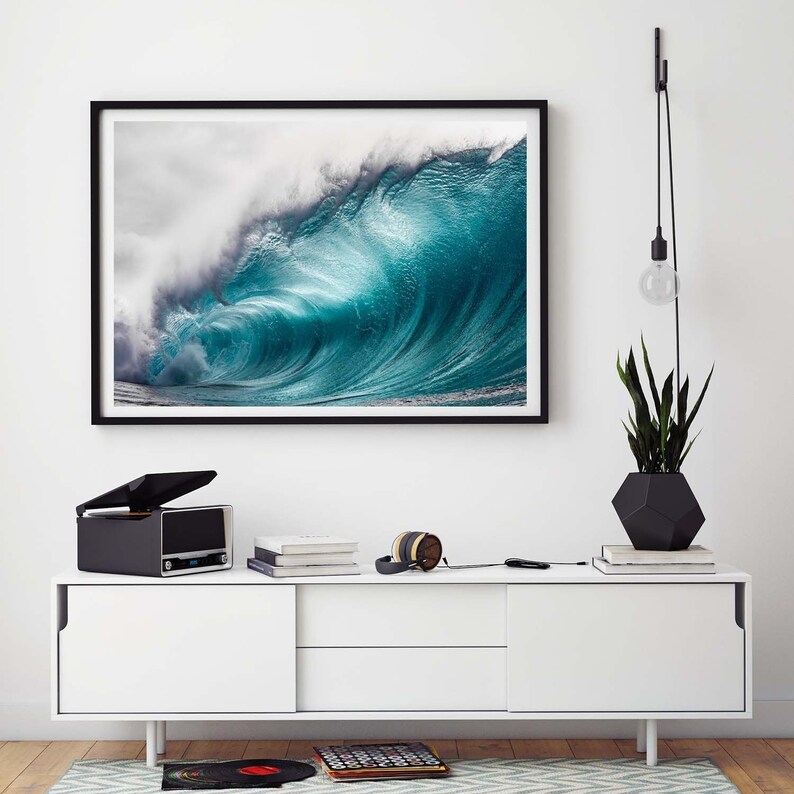 Ocean Wave Eye of the Wave Sea Nature Scenic Photography - Etsy