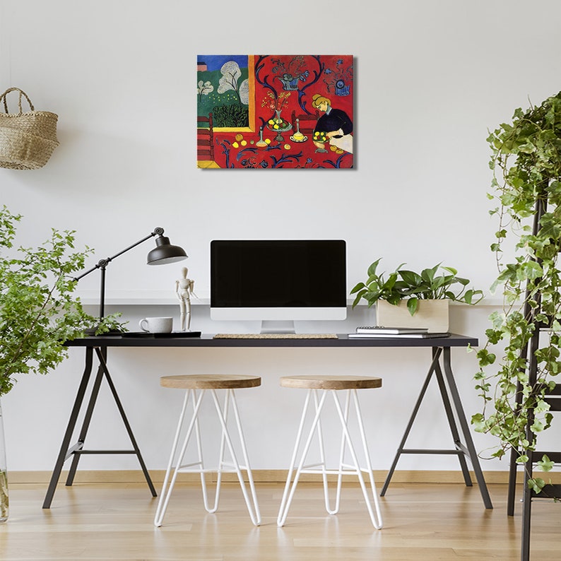 The Dessert: Harmony in Red by Henri Matisse Classic Fine Art Still ...