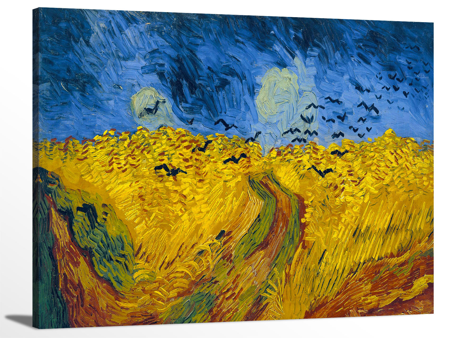 Wheatfield With Crows by Vincent Van Gogh Famous Artwork - Etsy