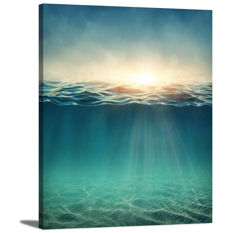 Ocean Canvas Print - Etsy