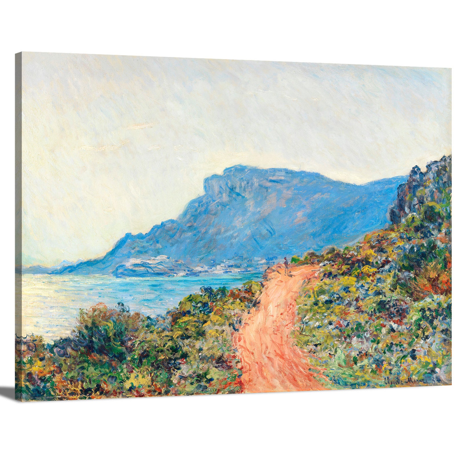 La Corniche Near Monaco by Claude Monet Famous Classic Fine - Etsy