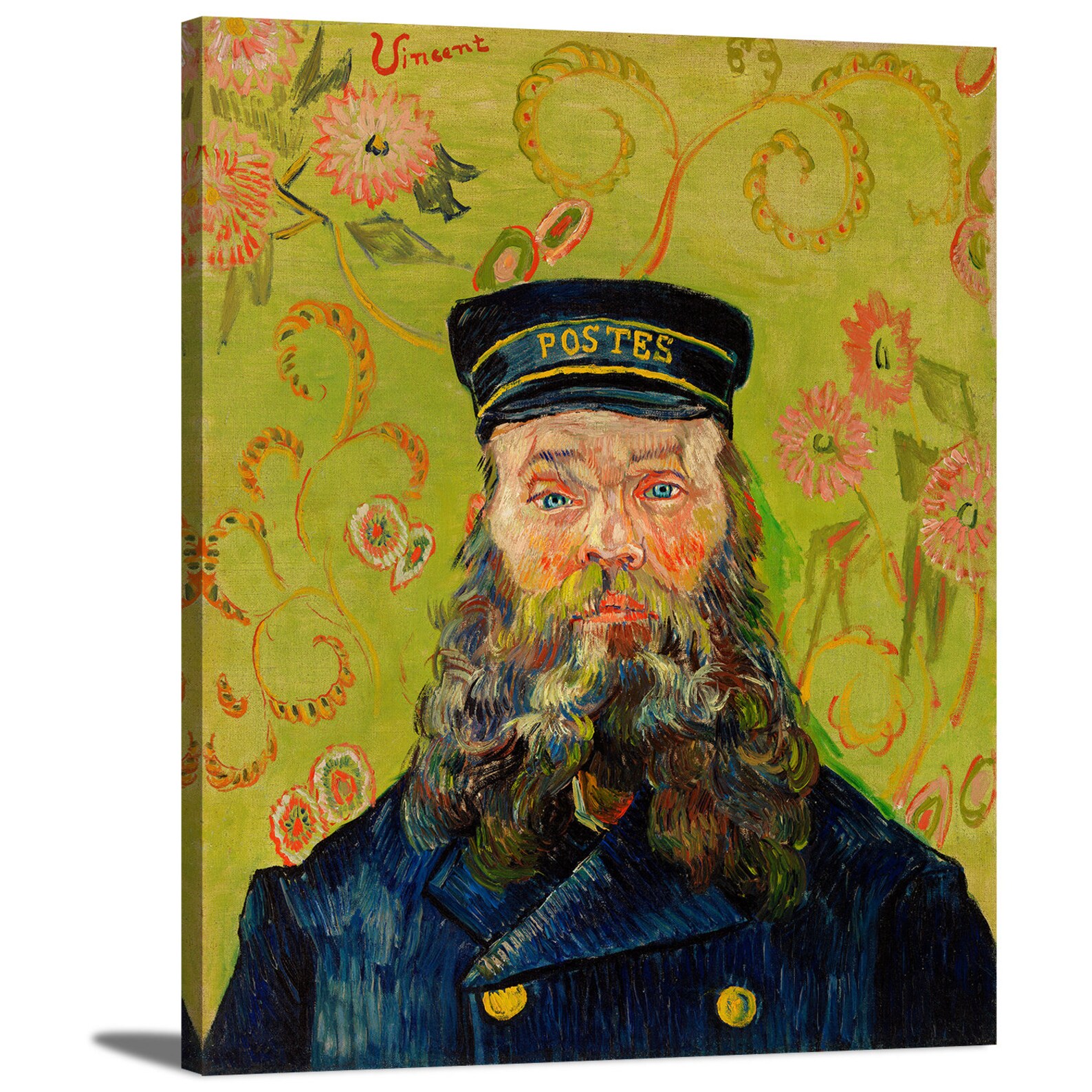 The Postman by Vincent Van Gogh Classic Fine Art Print Gallery - Etsy