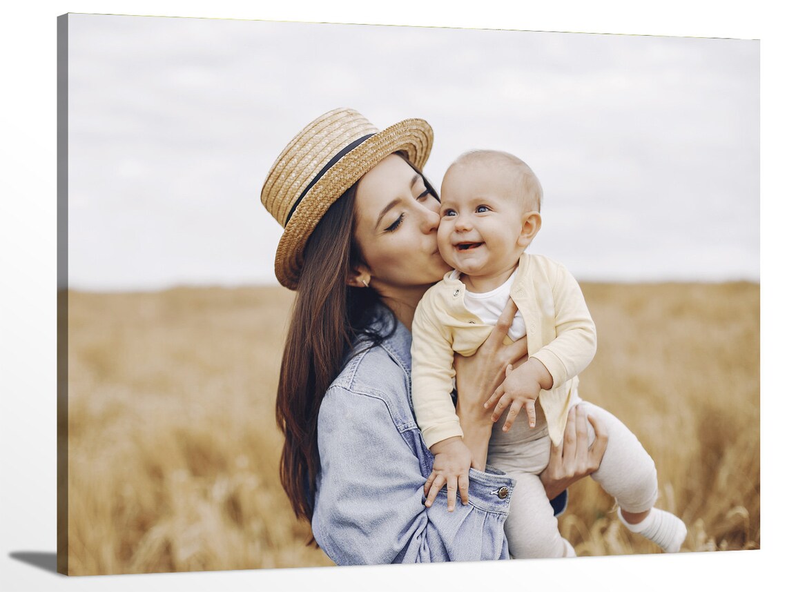 Custom Canvas Print Create Your Own Gift Photo Personalized | Etsy