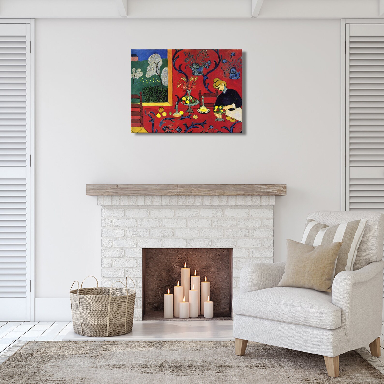 The Dessert: Harmony in Red by Henri Matisse Classic Fine Art Still ...