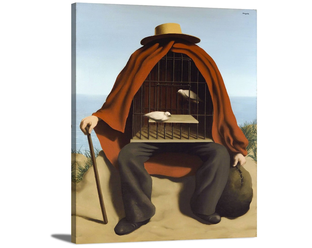 Therapist (1937) by Rene Magritte Classic Fine Art Poster Print Artwork ...