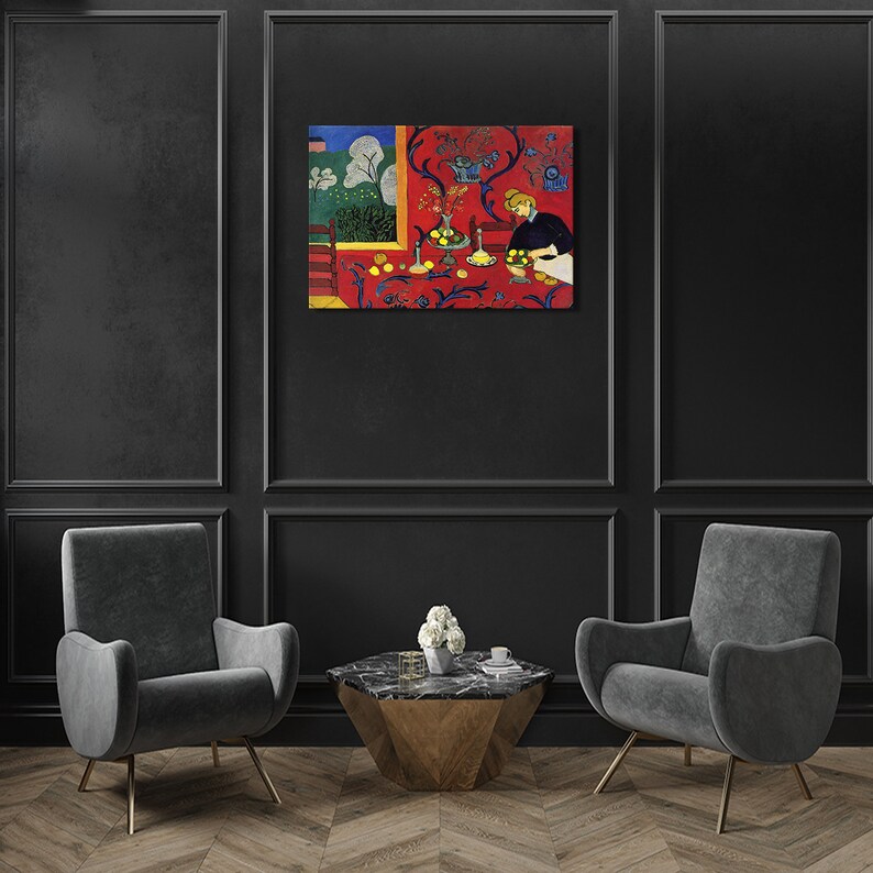 The Dessert: Harmony in Red by Henri Matisse Classic Fine Art Still ...