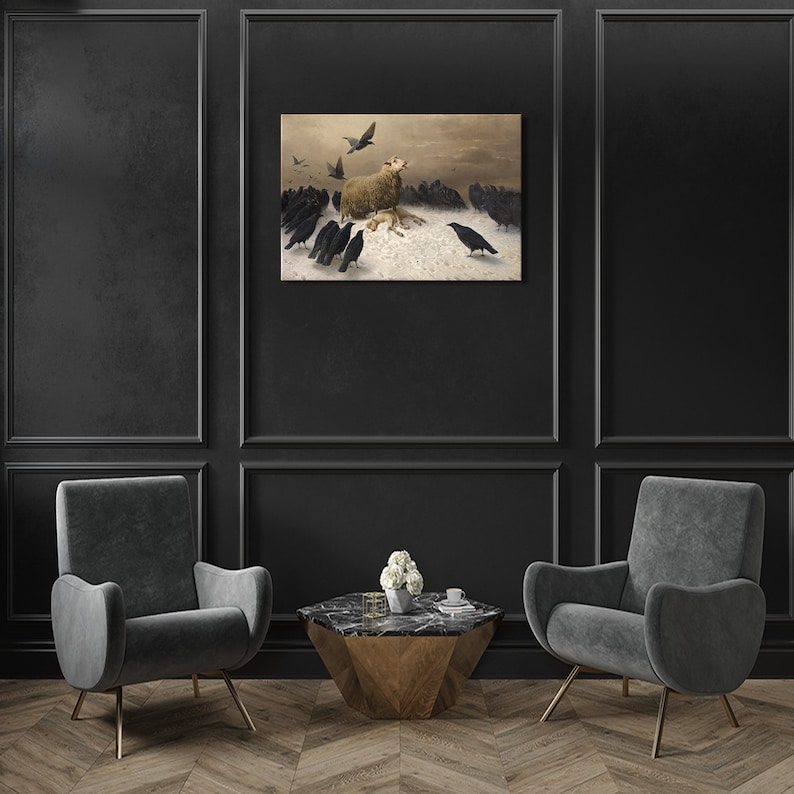 Anguish by August Friedrich Schenck Fine Art Poster Print - Etsy