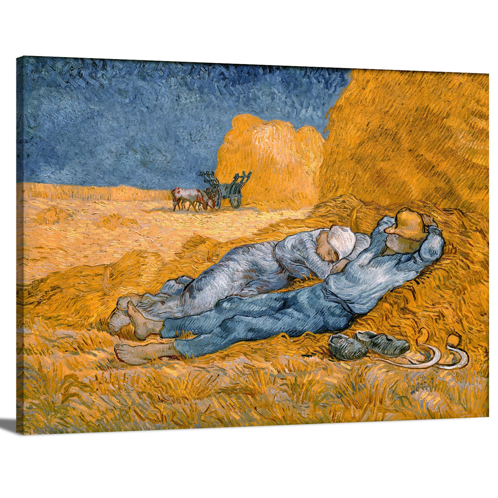 The Siesta after Millet by Vincent Van Gogh Famous Artwork | Etsy