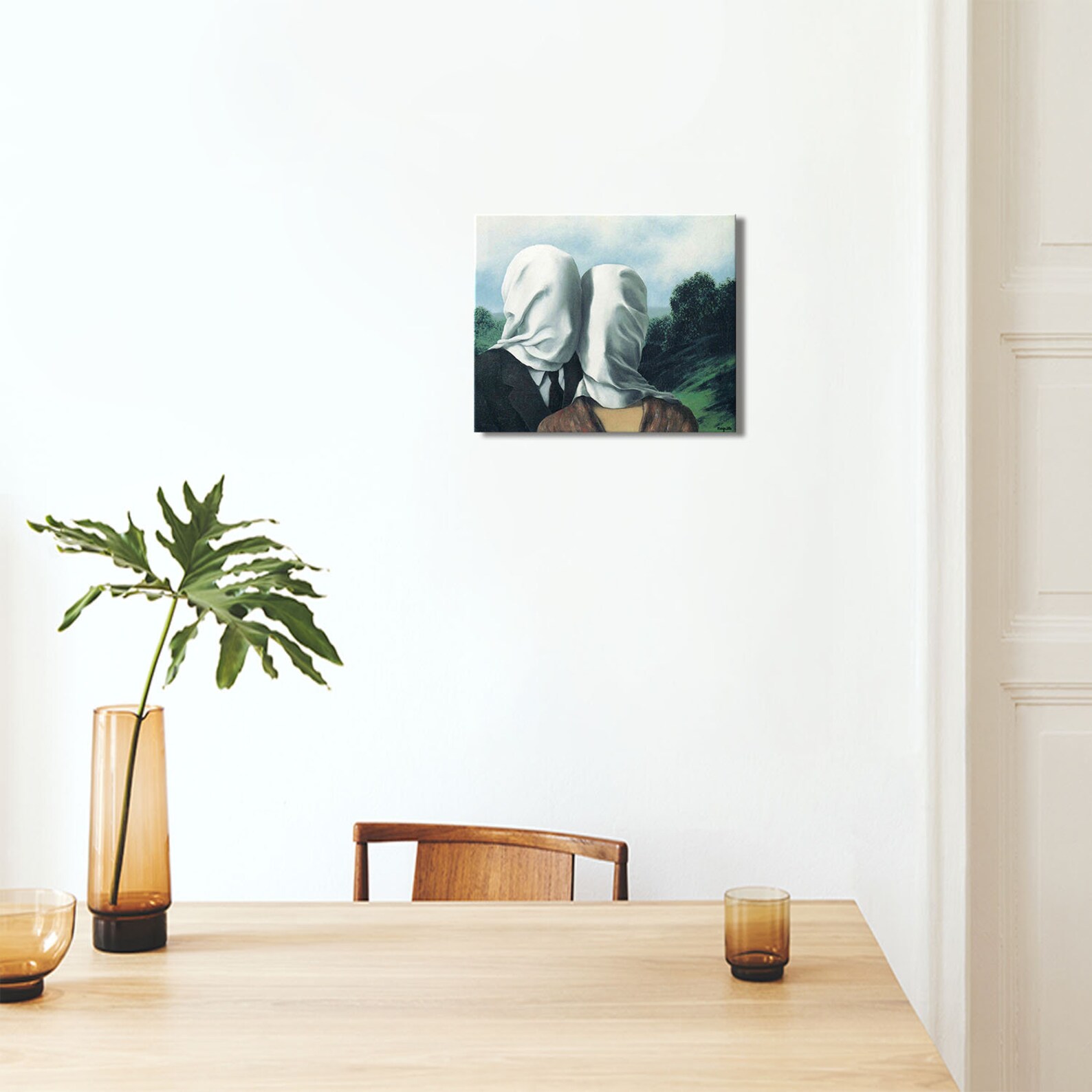 The Lovers 1928 by Rene Magritte Fine Art Famous Painting - Etsy