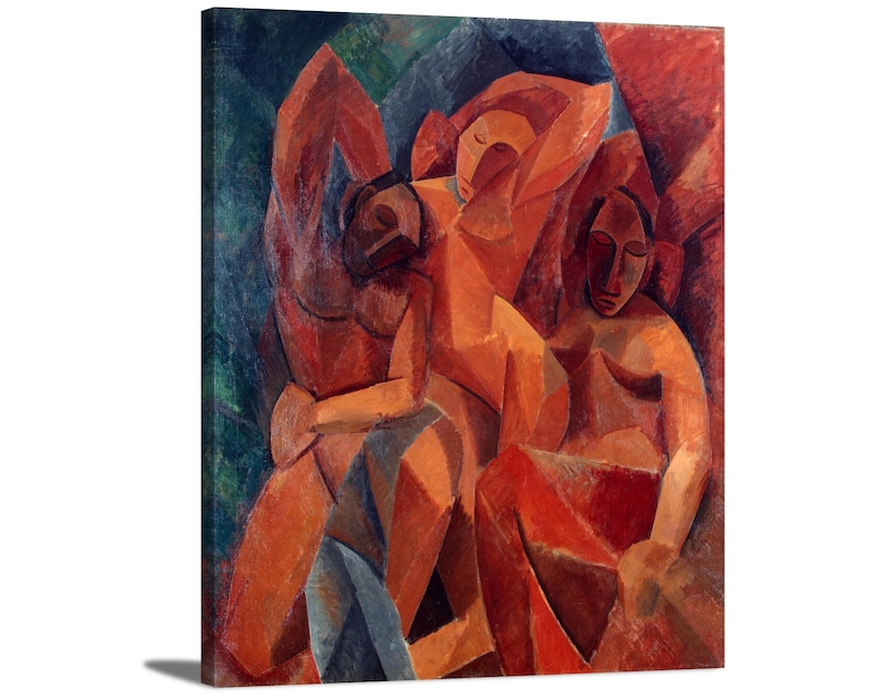 Three Women 1908 by Pablo Picasso Classic Fine Art Abstract - Etsy
