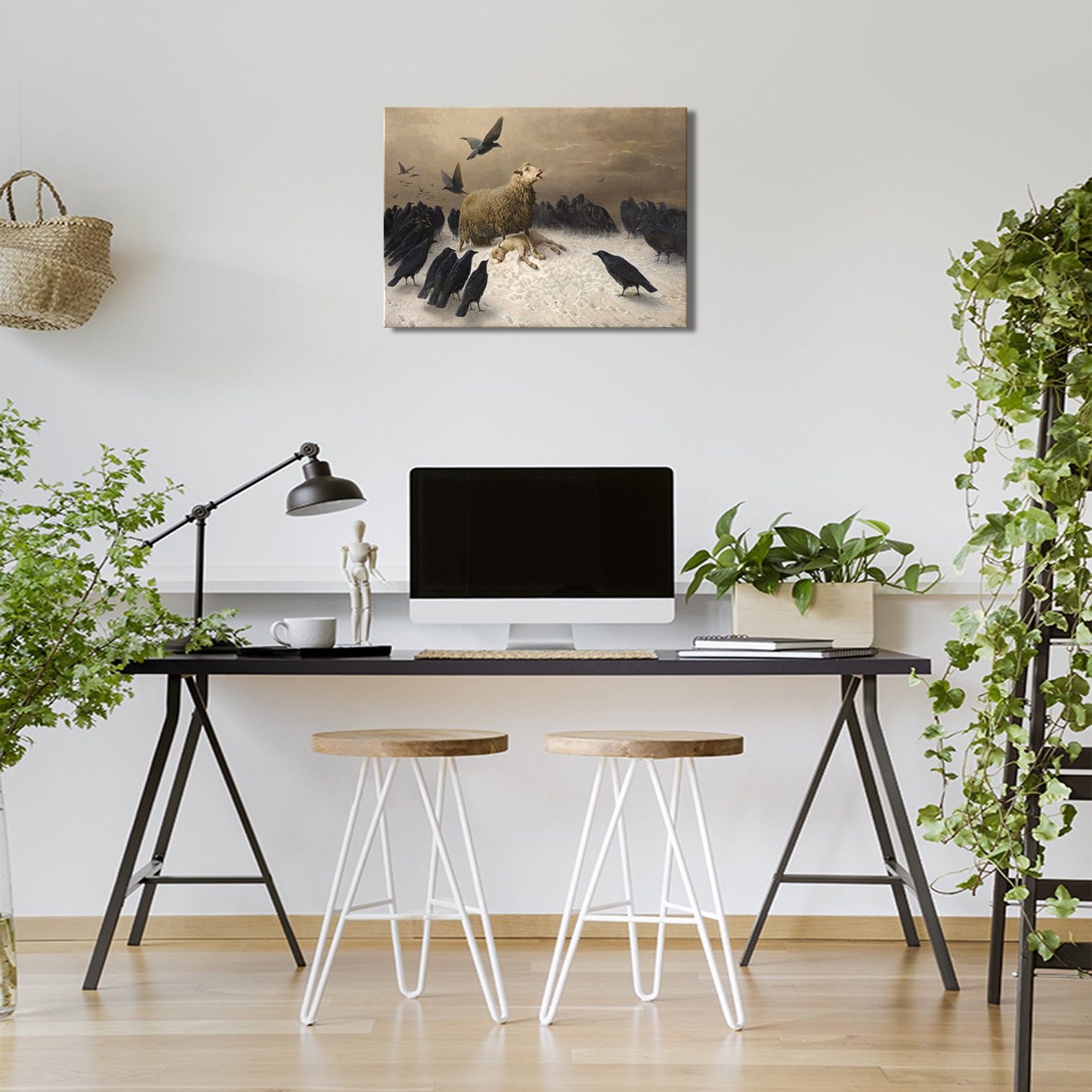 Anguish by August Friedrich Schenck Fine Art Poster Print - Etsy