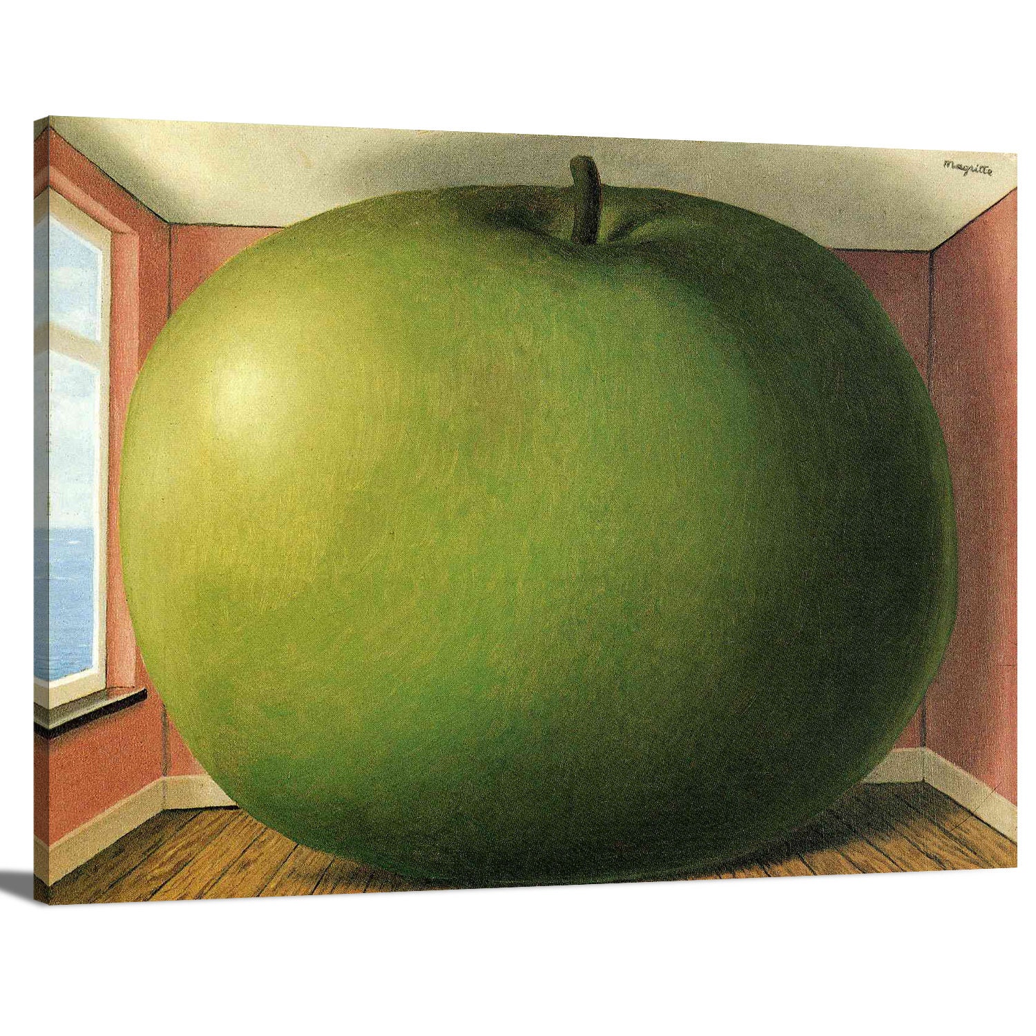 The Listening Room by Rene Magritte Fine Art Poster Print Artwork ...