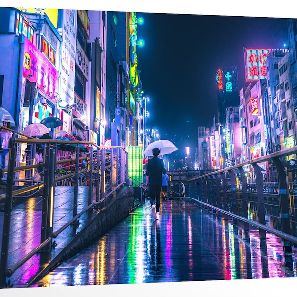 Neon Canvas Art - Etsy