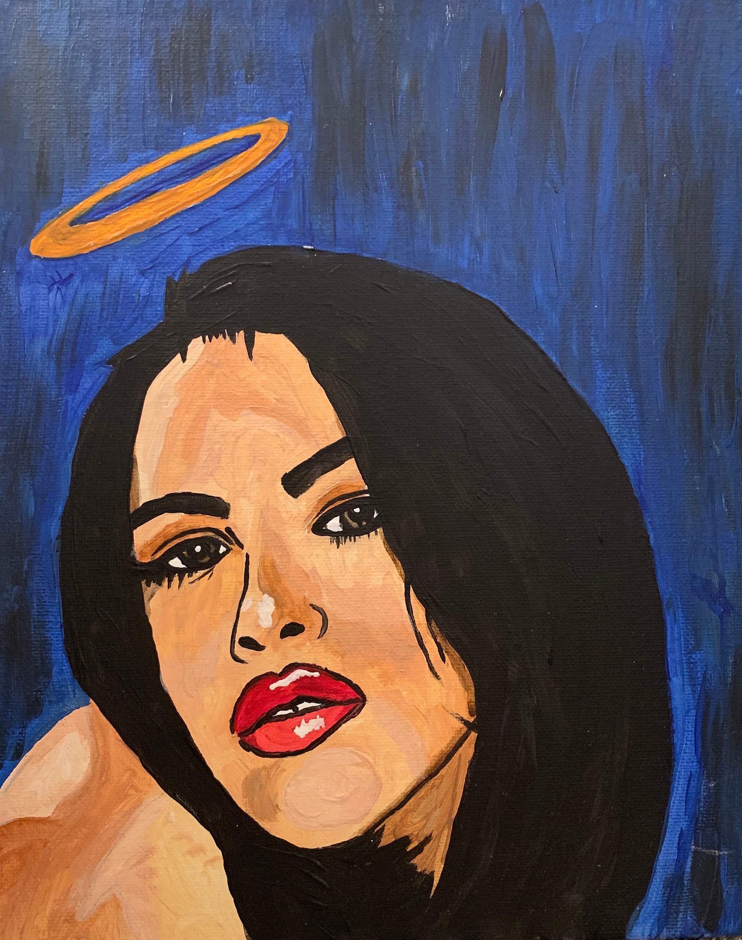 Aaliyah Painting