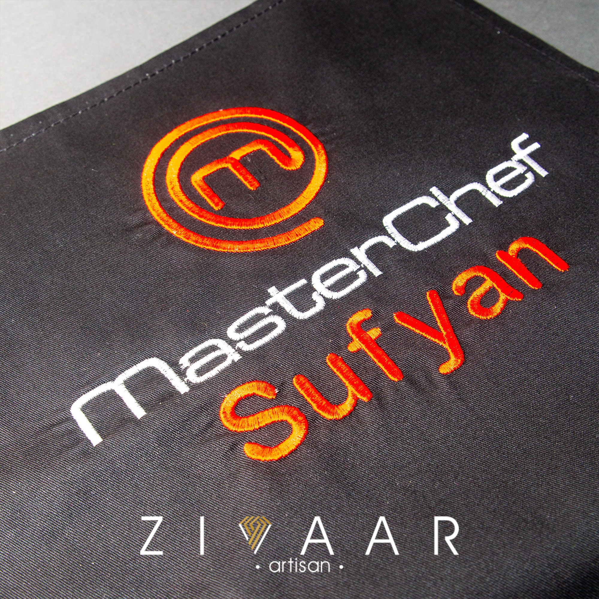 Masterchef Personalised Apron Embroidered Chef Logo Cooking Kitchen ...