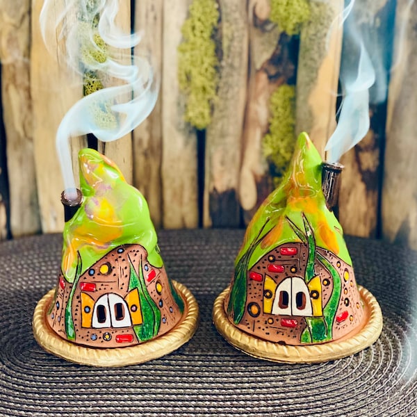 Clay Incense Burner - Etsy
