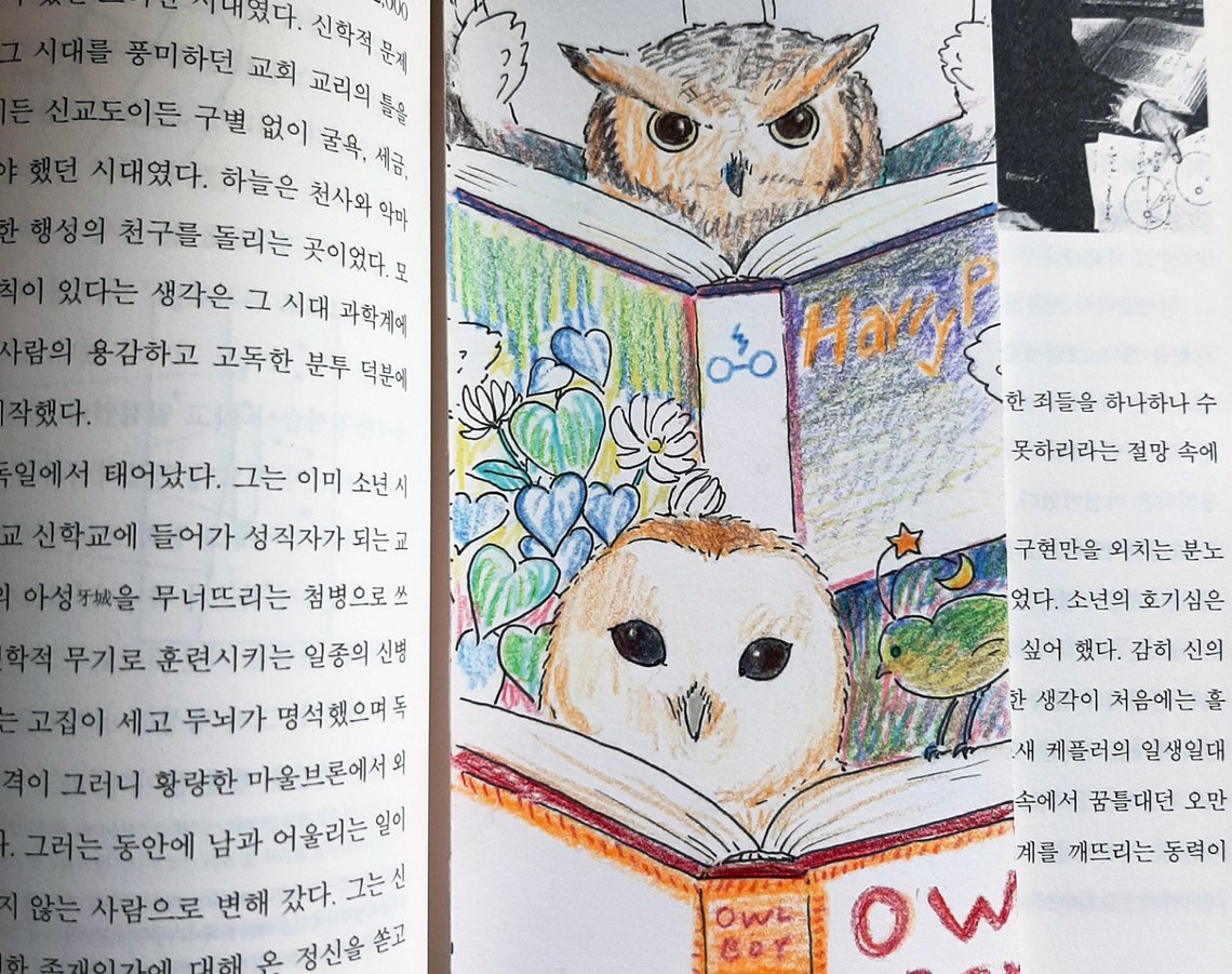 Printable Owl Bookmarks, 3 Coloring Bookmark Set, Reading Owls, Bundle ...