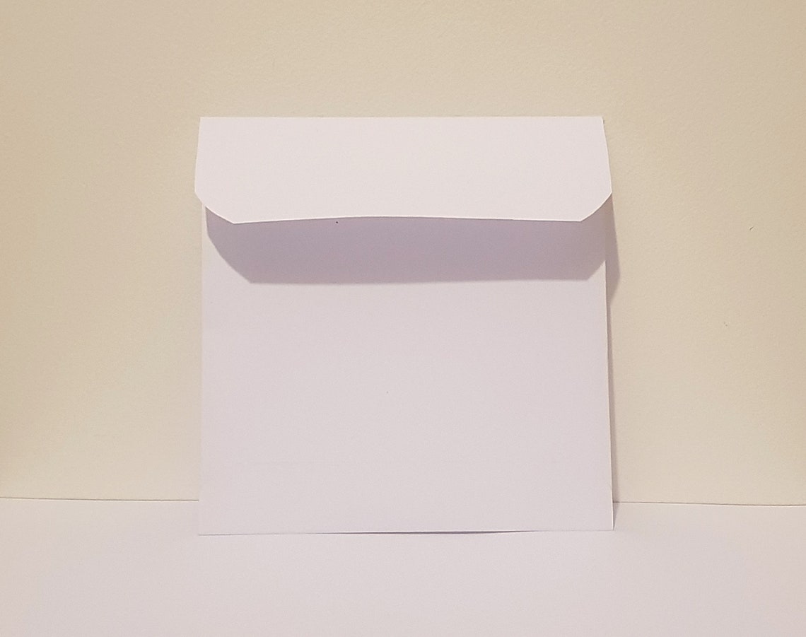 Envelope Template Ideal for 5x5 Inches Card, Envelope PDF, Printable ...