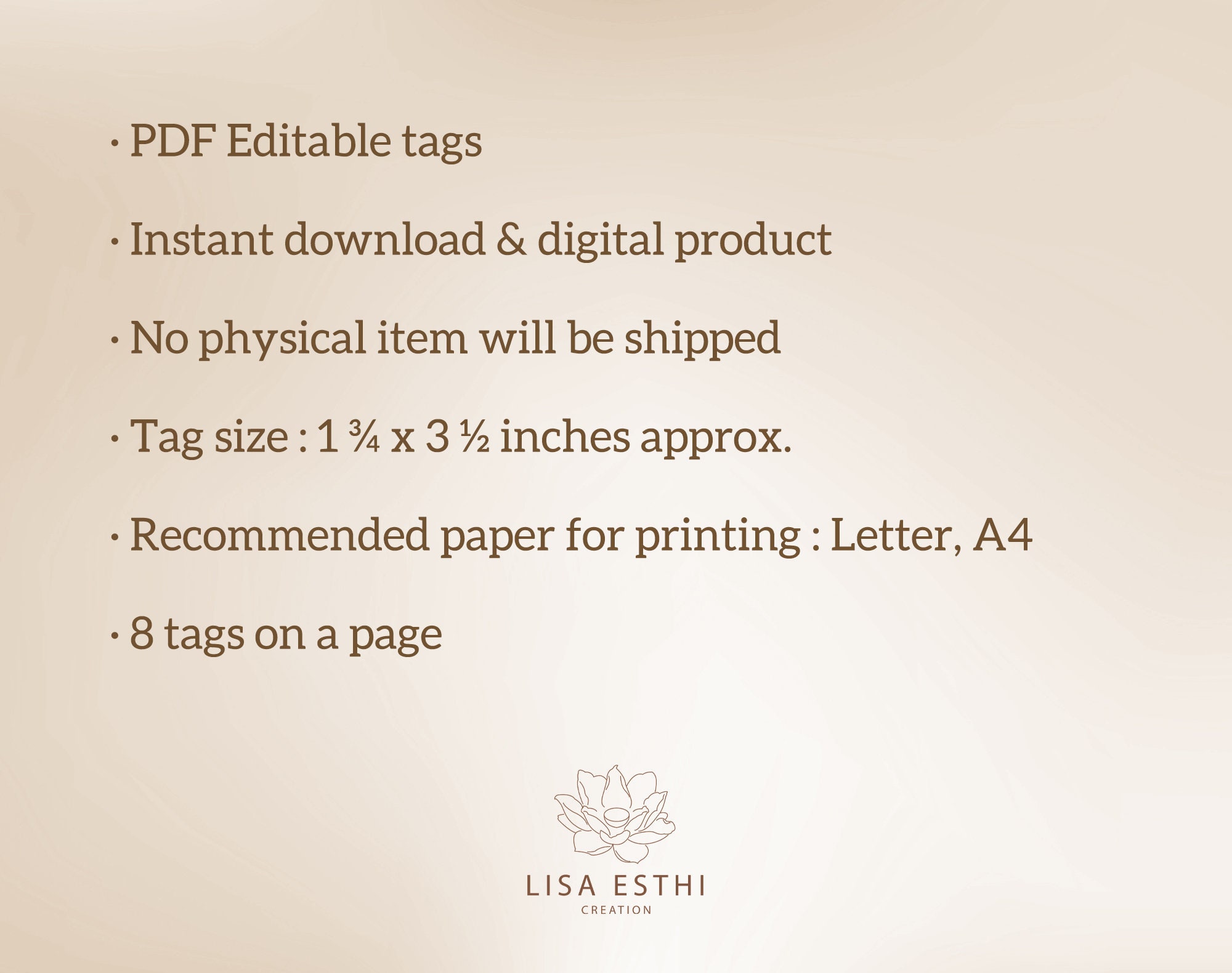 EDITABLE Printable Holi Tags PDF, Indian Celebration, Festival of ...